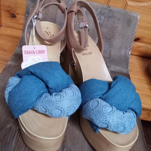 Sam & Libby | Shoes | Sam Libby Womens Size 95 Cassandra Puffy Platform ...